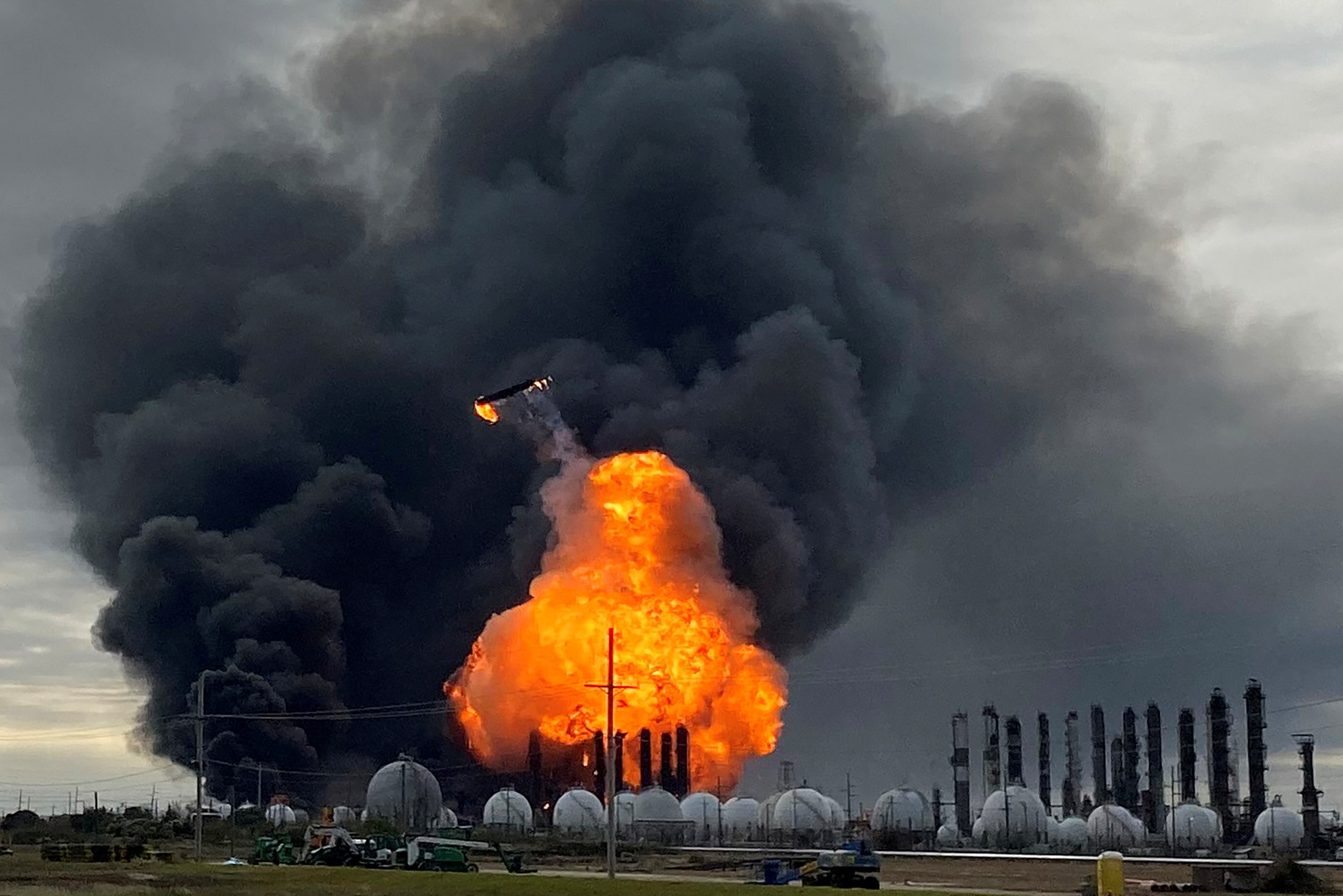 Petroleum Refinery Explosion Shakes Texas Community